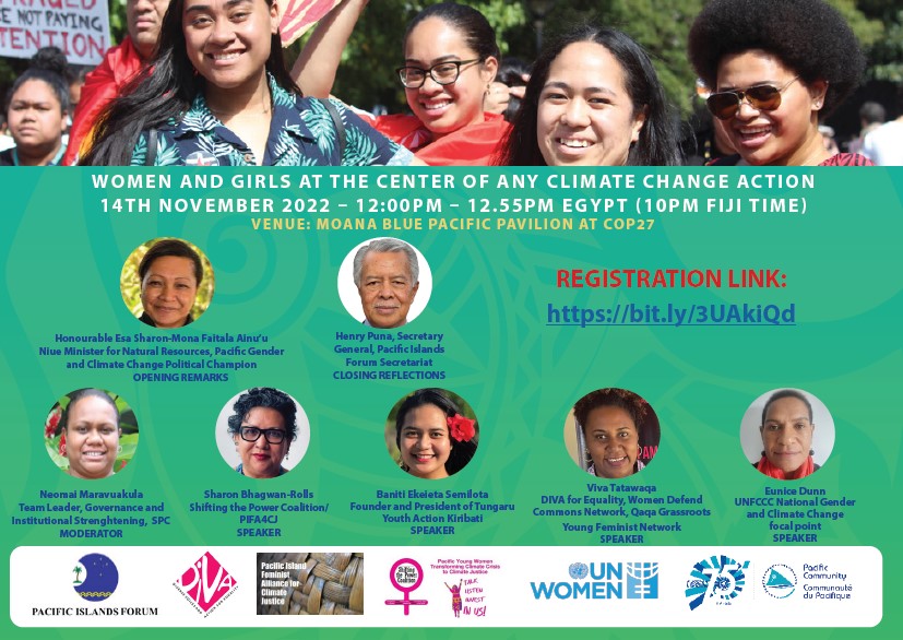 Women And Girls At The Center Of Any Climate Change Action Unw Wrd